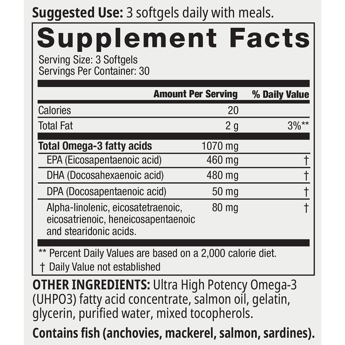 NeoLife Omega-III Salmon Oil Plus - Fish Oil with All 8 omega-3s ...