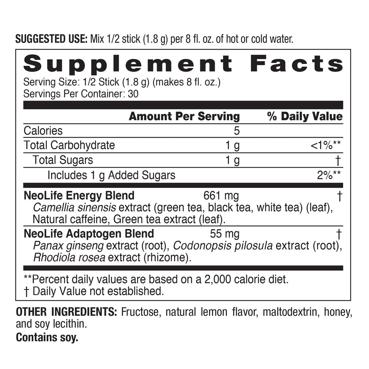 NeoLifeTea - A Refreshing Boost of Instant Energy & Mental Focus ...