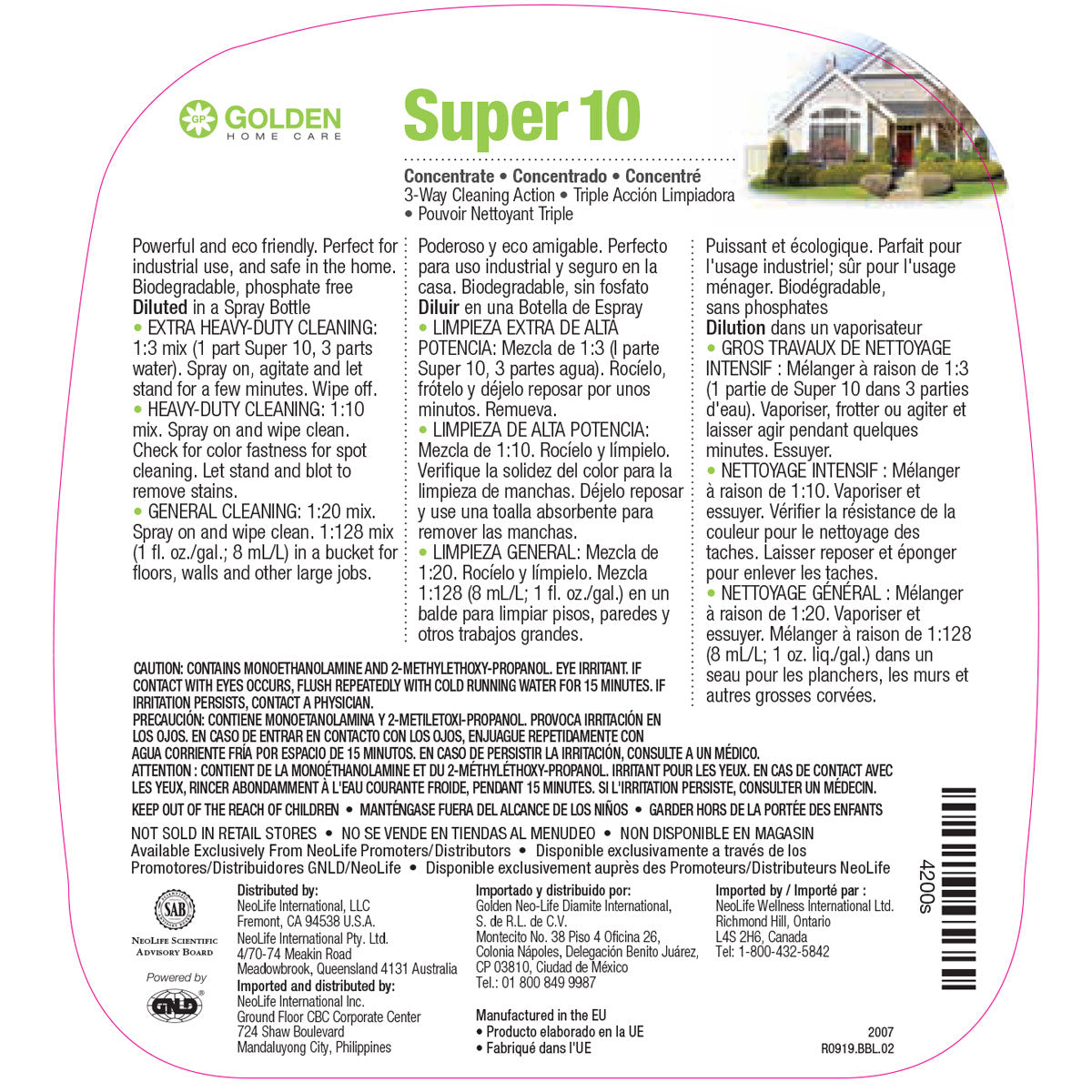 Super 10 Heavy Duty Cleaner - For the Toughest Cleaning Jobs – NewLife ...