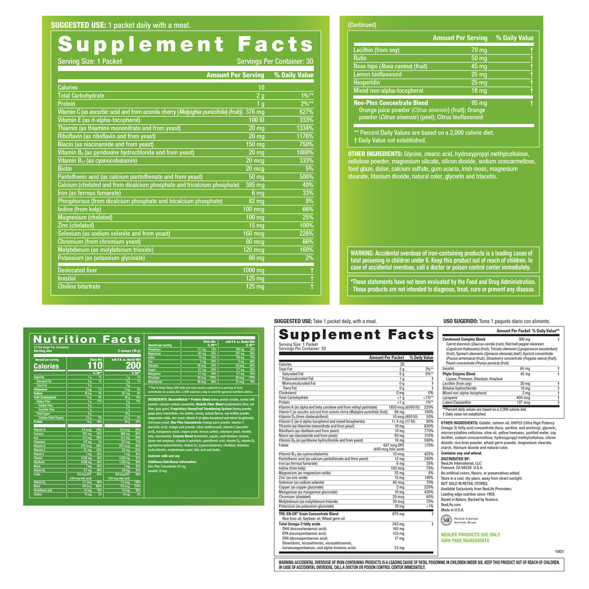 NeoLife SPORT Pack Solution - Nutrition that Works as Hard as You Do ...