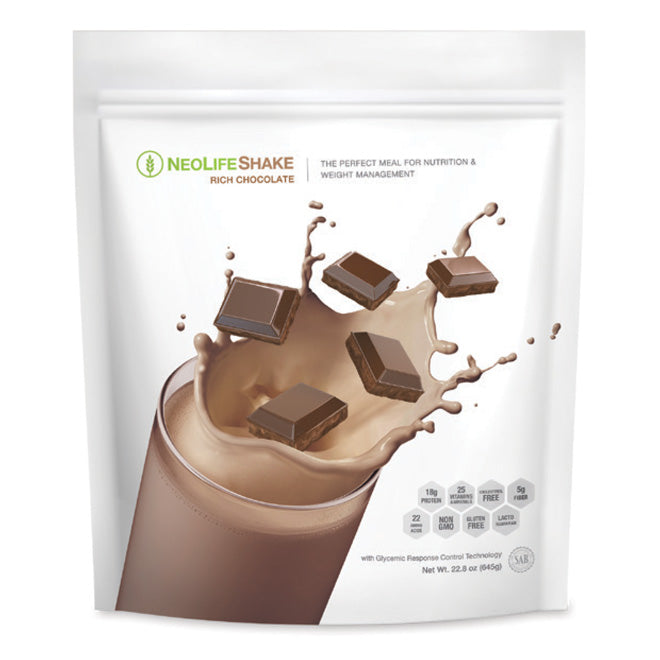 NeoLifeShake Rich Chocolate - Delicious Meal Replacement Protein Shake ...